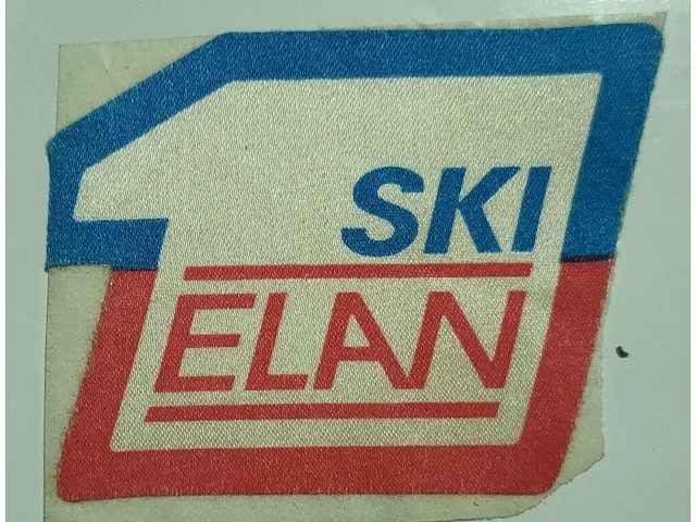 A/ YU Nalepnica - Ski Elan