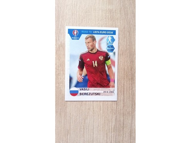 Road to Euro 2016 Panini sličica broj 258