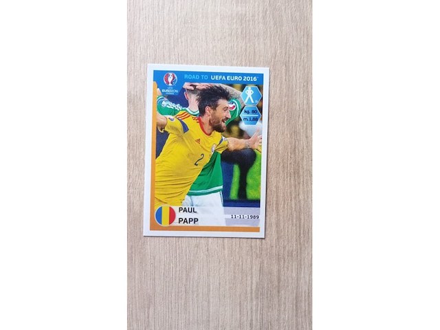 Road to Euro 2016 Panini sličica broj 247