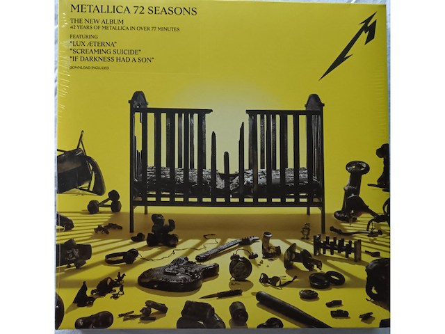 METALLICA  -  2LP 72  SEASONS  ( Novo !!! )