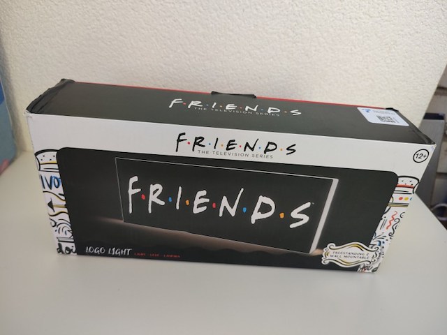 Friends (serija prijatelji) Logo light - lampa