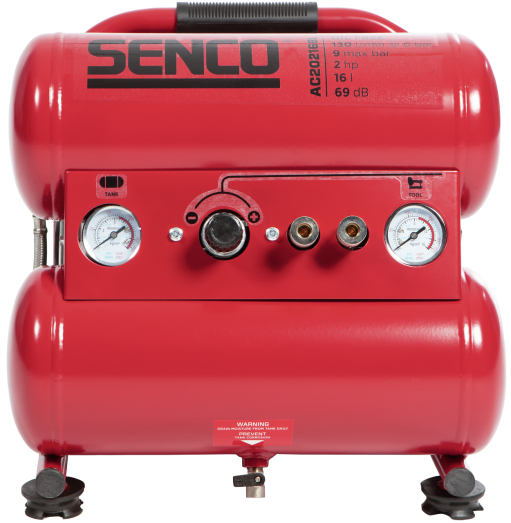 Senco AC20216BL-EU bezuljni, bešumni kompresor za vazduh, 16l, 9bar, 1.500W