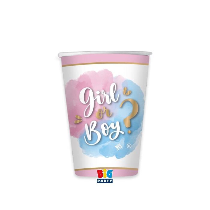 Girl or boy čaše