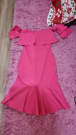 Pink haljina - M