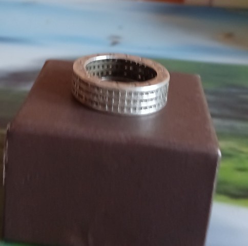 Bvlgari srebrni prsten