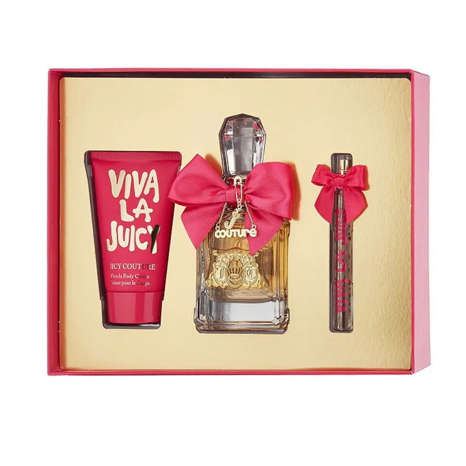 VIVA LA JUICY Poklon set za žene Viva La Juicy EDP 100 ml + 10 ml + 125 ml Body losion