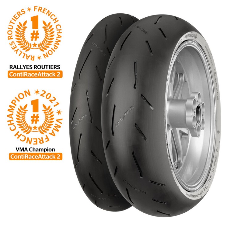 ZADNJA GUMA CONTINENTAL CONTIRACEATTACK 2 STREET 190/55 ZR 17 M/C (75W) TL