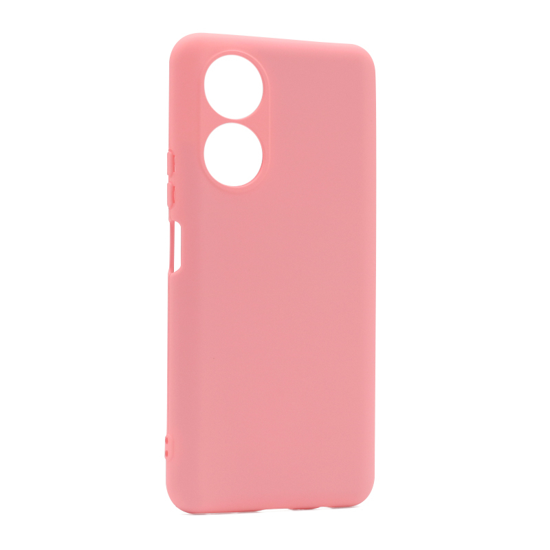 Huawei Honor X7 - Zastitna maska (futrola) Soft Silicone roze (MS)
