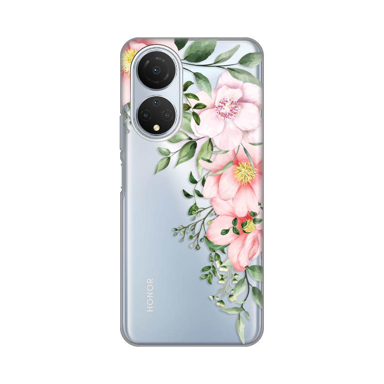 Huawei Honor X7 - Zastitna ultra tanka (skin) maska / futrola PRINT Gentle Rose Pattern