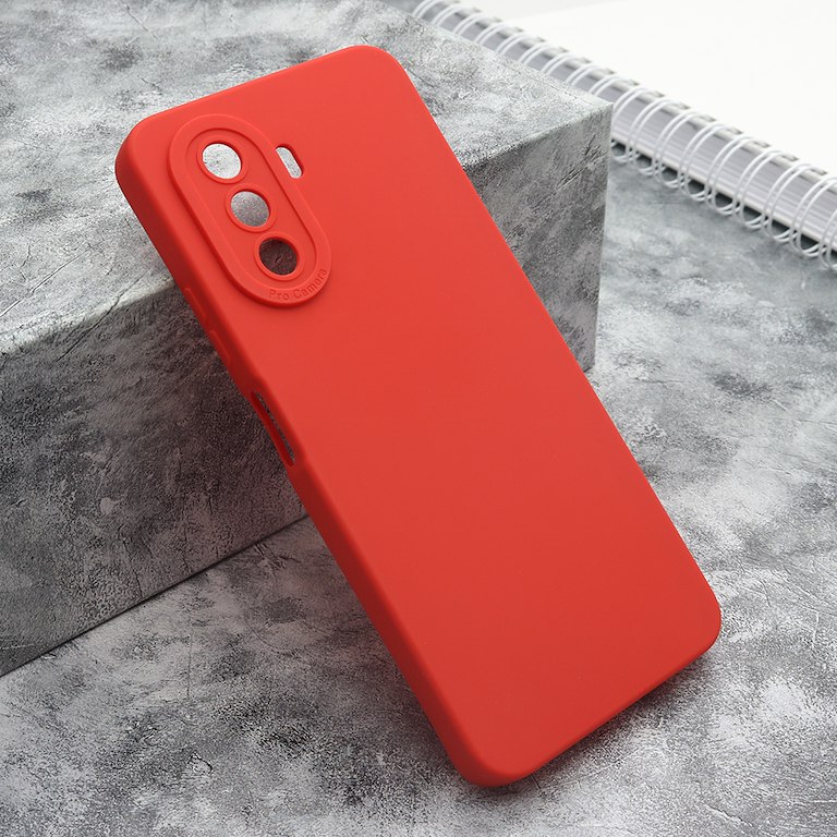 Huawei nova Y70 Plus - Zastitna silikonska maska (futrola) Pro Camera crvena (MS)