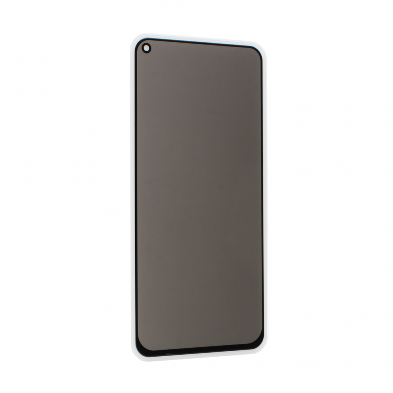 Huawei P40 Lite - Staklena folija (zastitno kaljeno staklo) za ekran Privacy 2.5D full glue crni