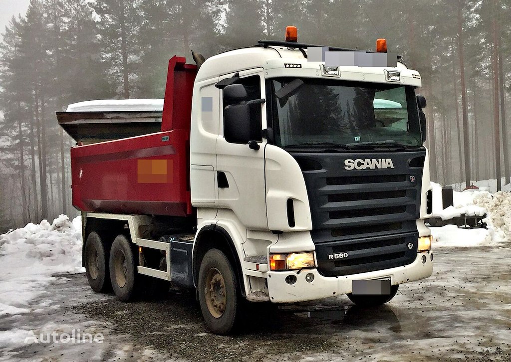 Scania R560 *6x4 *MANUAL *FULL STEEL *RETARDER kiper