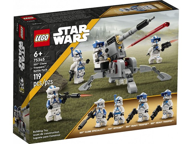 Lego Star Wars 75345 501st Clone Troopers Battle Pack