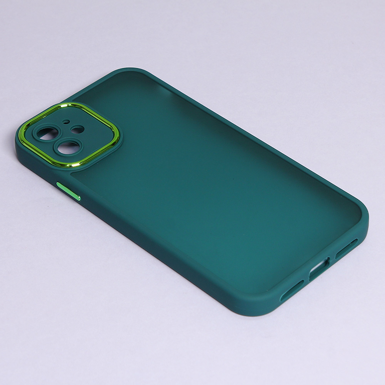 iPhone 11 - Zastitna maska (futrola) Shining Camera 6.1 tamno zelena
