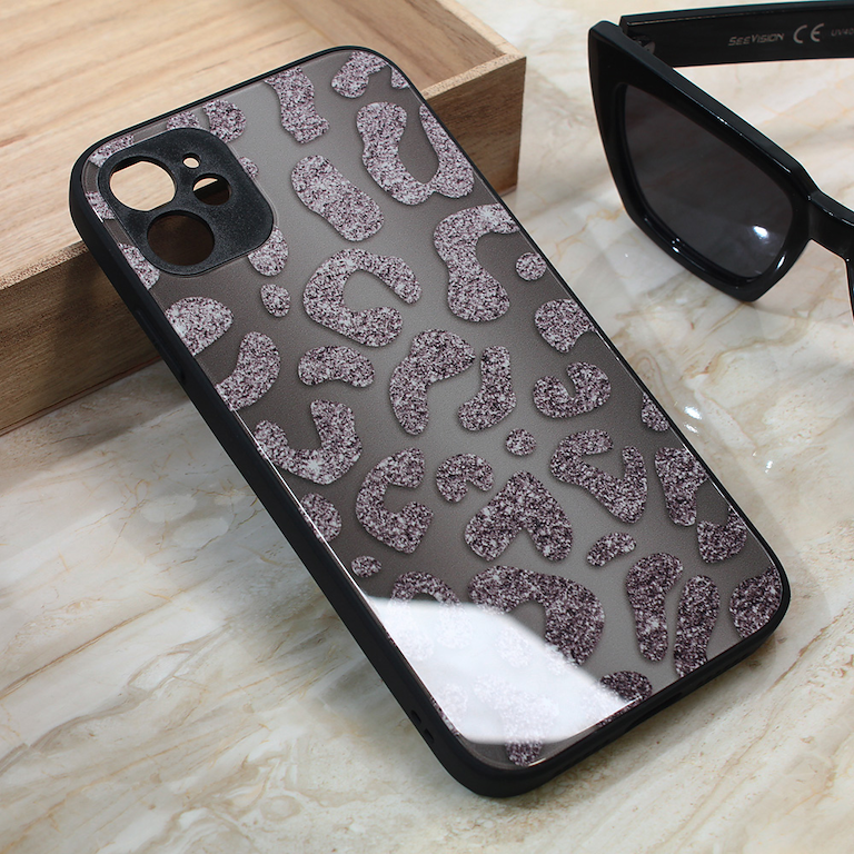 iPhone 11 - Zastitna maska (futrola) Shiny glass 6.1 siva