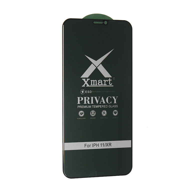 iPhone 11 - Staklena folija (zastitno kaljeno staklo) za ekran X mart 9D Privacy 6.1