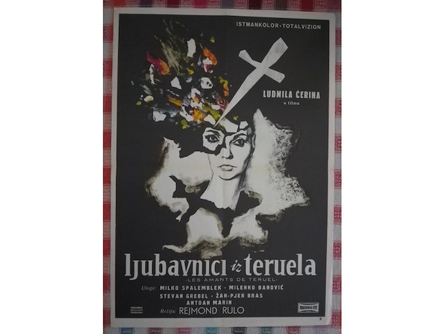 plakat LJUBAVNICI IZ TERUELA