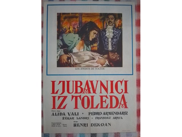 plakat LJUBAVNICI IZ TOLEDA