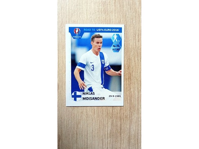 Road to Euro 2016 Panini sličica broj 322