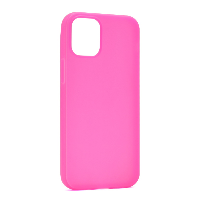 iPhone 12 Mini (5.4) - Zastitna ultra tanka (skin) maska / futrola KOLOR pink (MS)