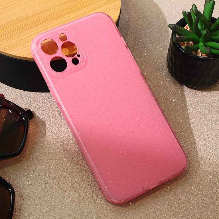 iPhone 12 Pro Max 6.7 - Zastitna maska (futrola) Sparkle Dust roze