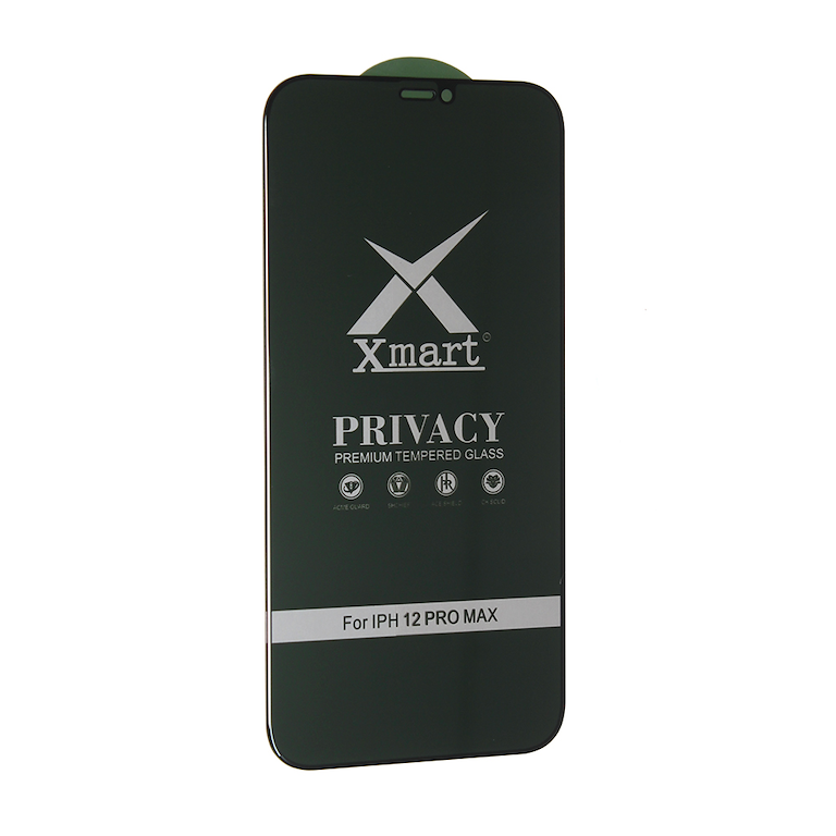 iPhone 12 Pro Max 6.7 - Staklena folija (zastitno kaljeno staklo) za ekran X mart 9D Privacy
