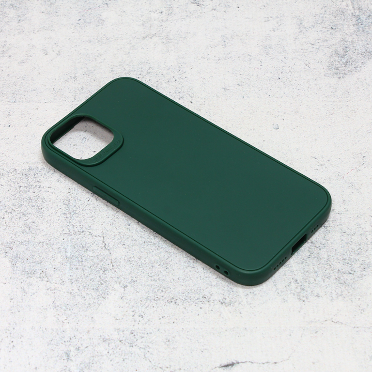 iPhone 13 - Zastitna maska (futrola) 3D Camera tamno zelena