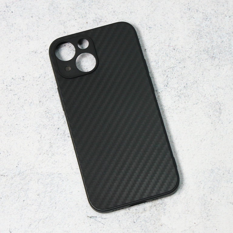 iPhone 13 Mini - Zastitna maska (futrola) Carbon fiber crna