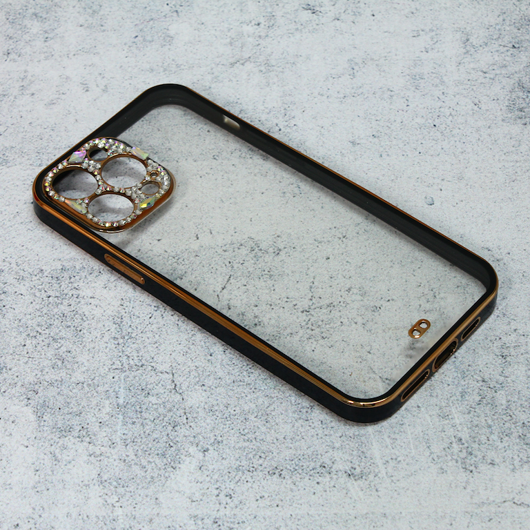 iPhone 13 Pro Max 6.7 - Zastitna maska (futrola) Cirkon Camera crna