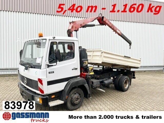 Mercedes-Benz 811 K 4x2 mit Kran Fassi F65A.21 (BJ.2009) kiper