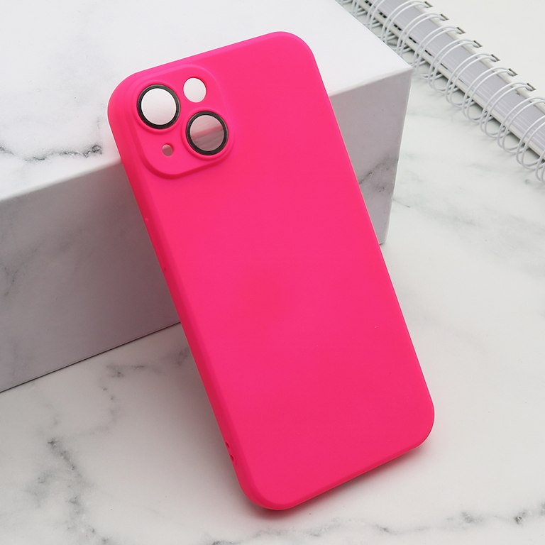 iPhone 14 - Zastitna maska (futrola) COLOR WAVE (6.1) pink (MS)