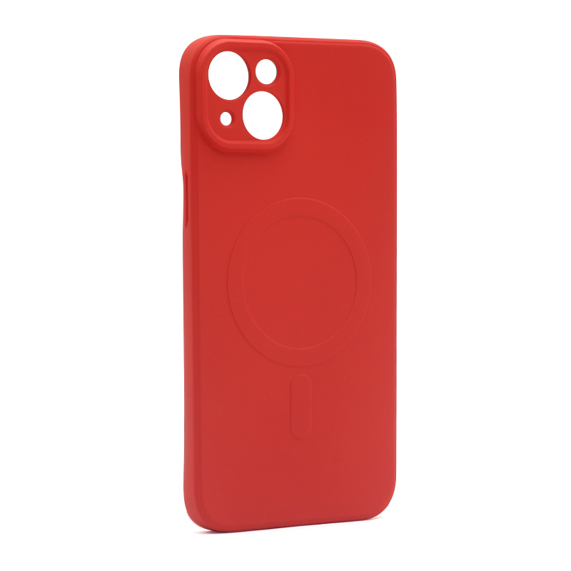 iPhone 14 Plus - Zastitna maska (futrola) BRICK MAGSAFE (6.7) crvena (MS)
