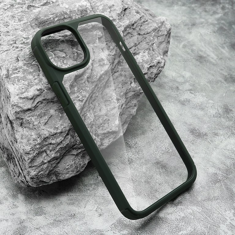 Iphone 14 Plus - Zastitna maska (futrola) DEFENDER BORDER (6.7) zelena (MS)