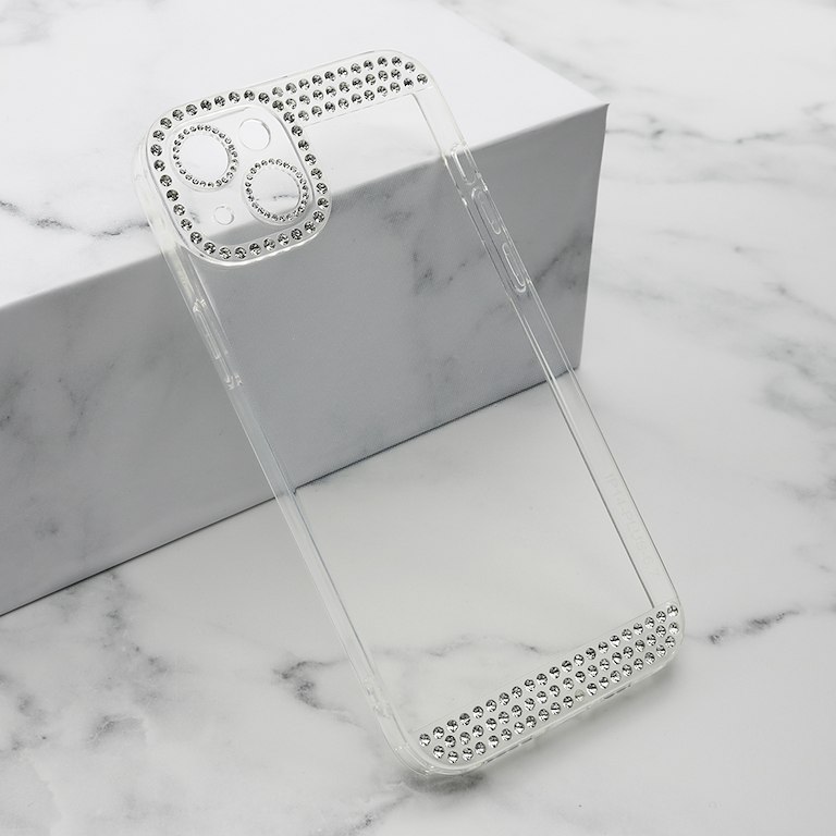 iPhone 14 Plus - Zastitna maska (futrola) DIAMOND SIDE (6.7) Transparent (MS)