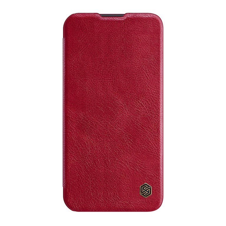 iPhone 14 Plus - Zastitna maska (futrola) Nillkin Qin Pro (6.7) crvena (MS)