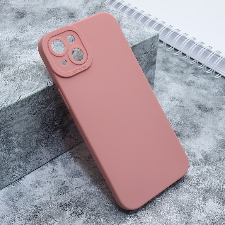 iPhone 14 Plus - Zastitna silikonska maska (futrola) Pro Camera (6.7) roze (MS)