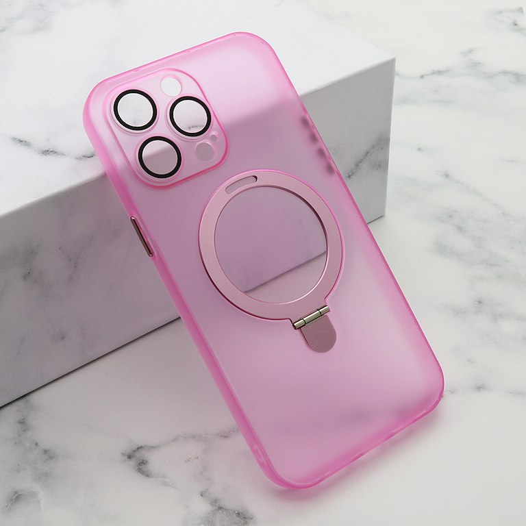 Iphone 14 Pro Max - Zastitna maska (futrola) Stylish MagSafe (6.7) pink (MS)