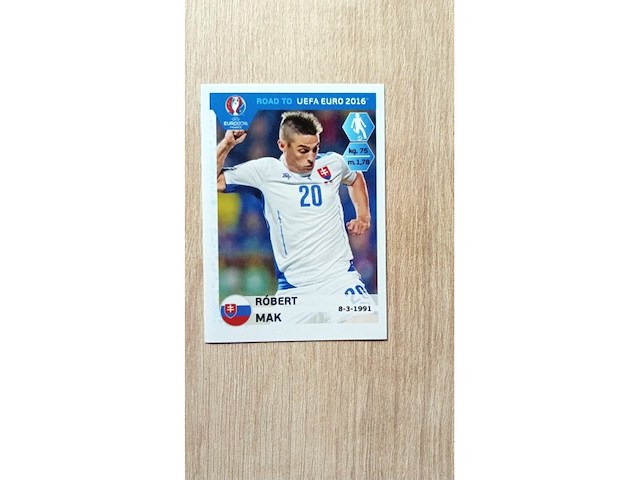 Road to Euro 2016 Panini sličica broj 314