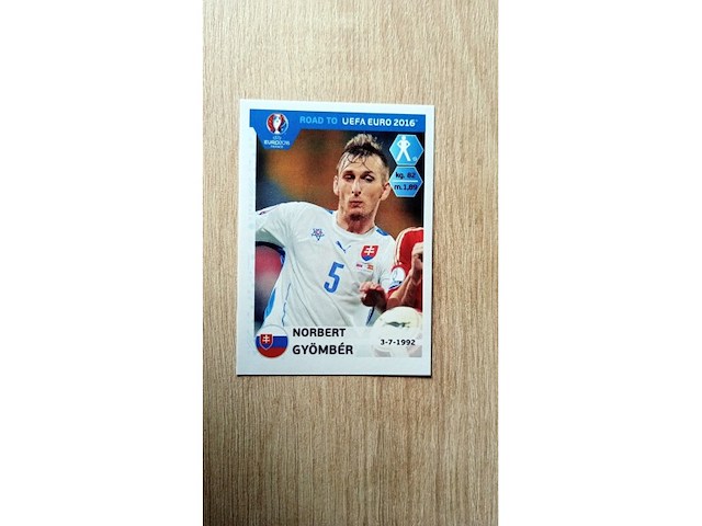 Road to Euro 2016 Panini sličica broj 308