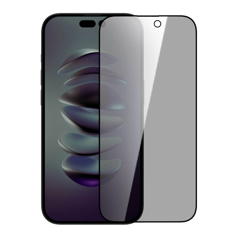 iPhone 14 Pro Max - Staklena folija (zastitno kaljeno staklo) za ekran Nillkin Guardian (6.7) crna (MS)