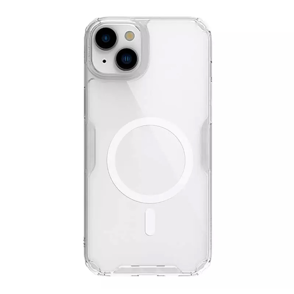 iPhone 15 - Zastitna maska (futrola) Nillkin Nature Pro Magnetic Transparent (MS)
