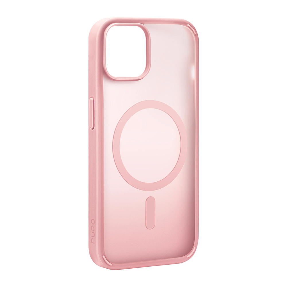 iPhone 15 Plus - Zastitna maska (futrola) PURO GRADIENT MAGSAFE roze (MS)
