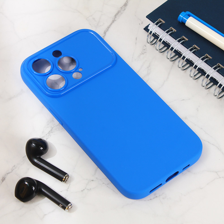 iPhone 15 Pro - Zastitna maska (futrola) TPU plava