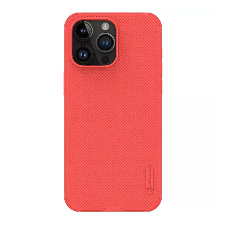 iPhone 15 Pro- Zastitna maska (futrola) Nillkin Super Frost Pro crvena (MS)