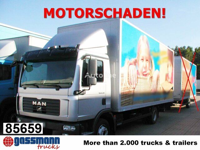 MAN TGL 8.210 4X2 BL mit LBW MBB, MOTORSCHADEN! kamion furgon