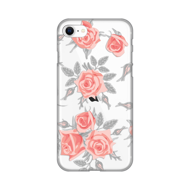 iPhone 7/8/SE (2020)/SE (2022) - Zastitna ultra tanka (skin) maska / futrola PRINT Elegant Roses