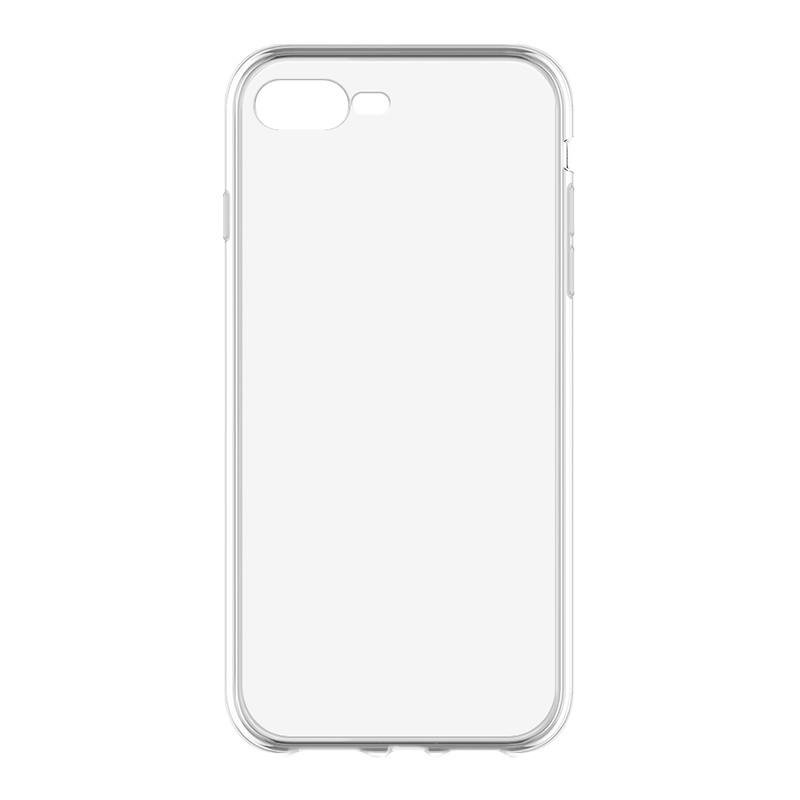Iphone 7 Plus/8 Plus - Zastitna silikonska maska (futrola) CLEAR providna (MS)
