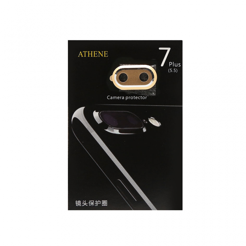 iPhone 7 plus/8 plus - Metalna zastita kamere zlatna