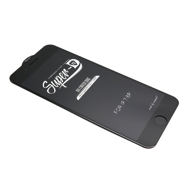 Iphone 7 Plus/8 Plus - Staklena folija (zastitno kaljeno staklo) za ekran 11D SUPER D crna (MS)