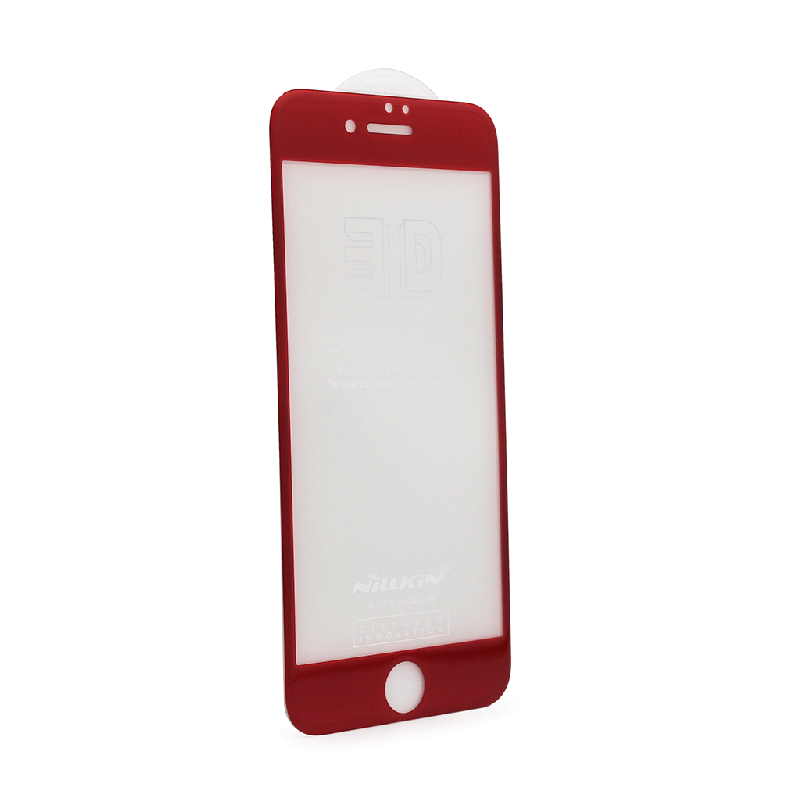 iPhone 7 Plus/8 Plus - Staklena folija (zastitno kaljeno staklo) za ekran Nillkin 3D CP+Max crveni